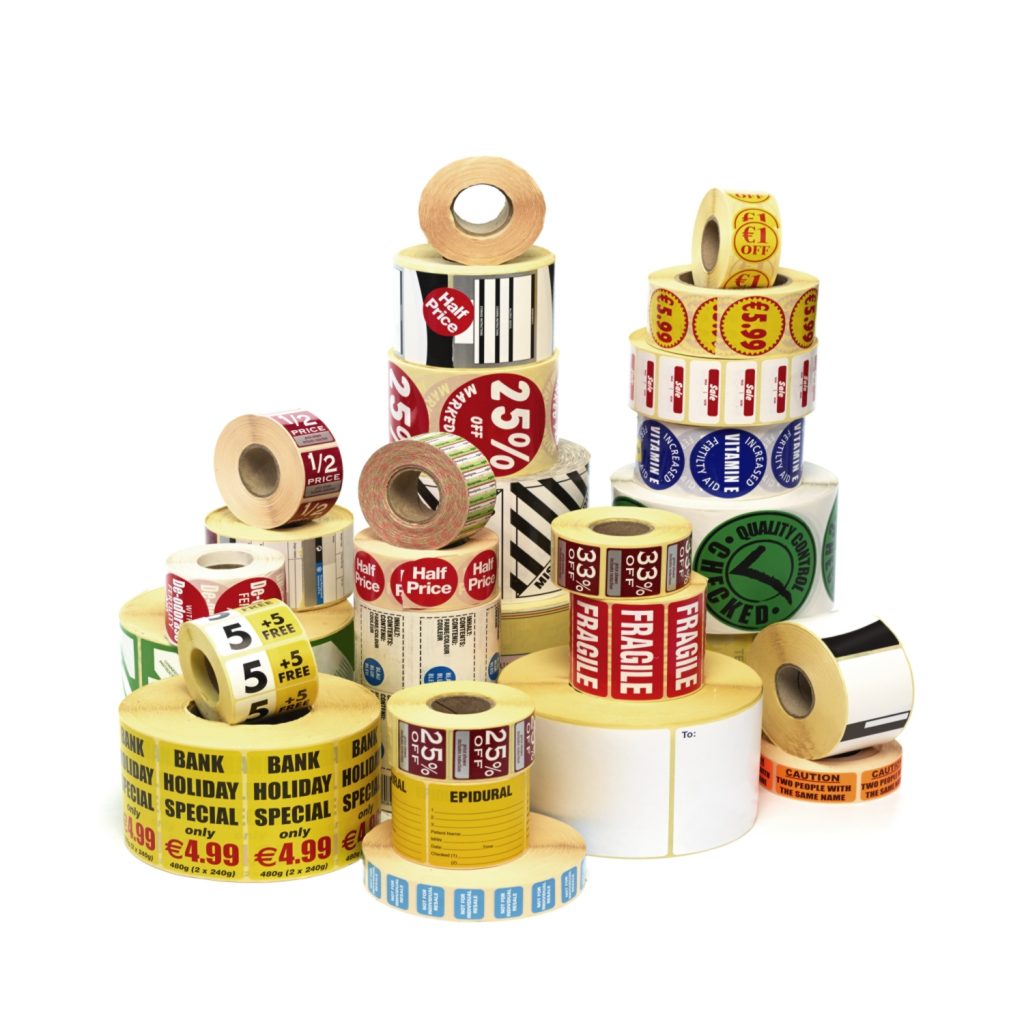 Stickers & Labels with Branded Logos and Text. • Parker Masters Ltd ...